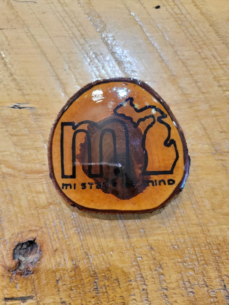 mi Wood Coasters – mi State of Mind